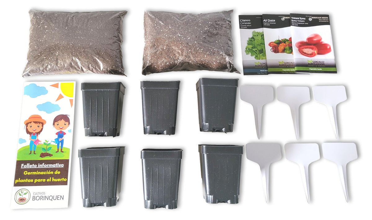 Sowing Kit for Kids (Agricultural) – Cultivos Borinquen